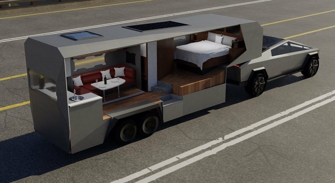 First Look at Tesla Fifth Wheel Concept - RV News