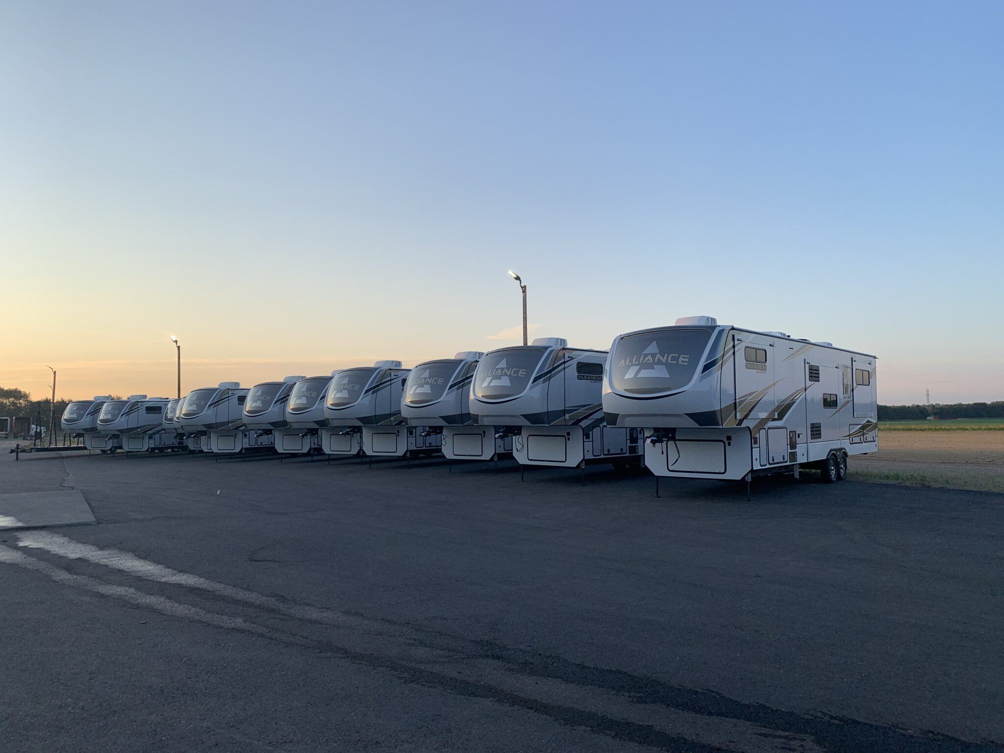 Alliance RV Fifth Wheel Celebrates Production of 500th Paradigm Unit ...