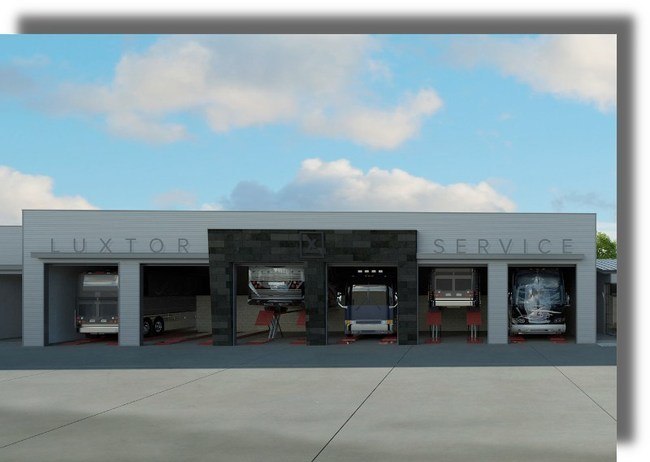 Luxtor RV Garage Condos Becomes Prevost Warranty Center - RV News