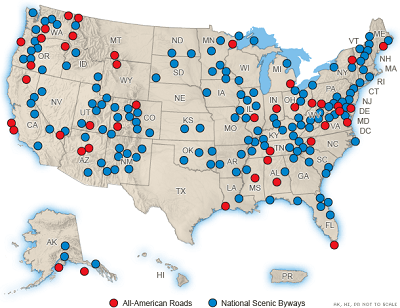 Government Names First New Scenic Byways Since 2009 - RV News