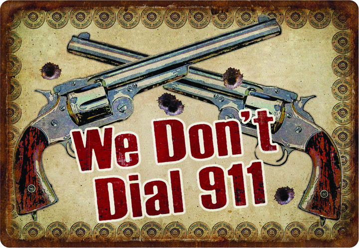Don’t Dial 911 Sign – RV News