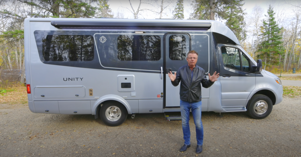 WATCH: Leisure Travel Vans Dissects Features of the 2022 Unity FX - RV News