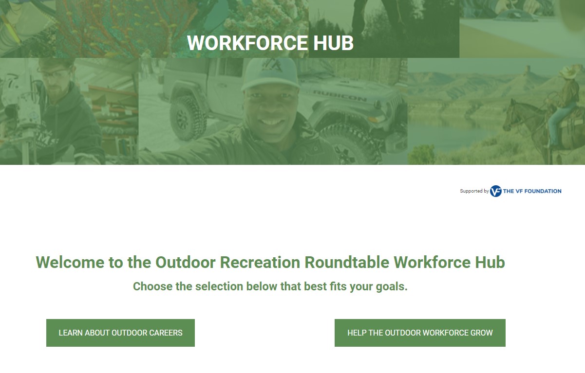Outdoor Recreation Roundtable Launches Outdoor Workforce Resources - RV News