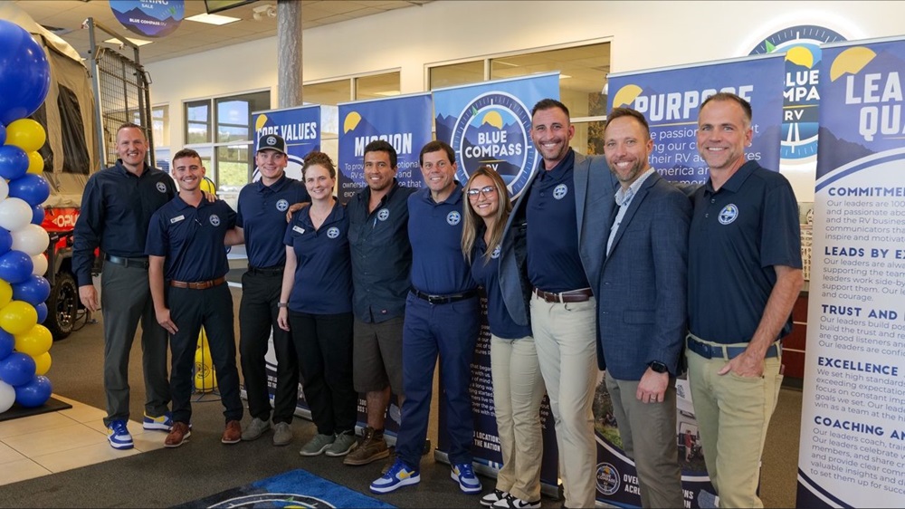 Blue Compass RV Completes Southwest Brand Rollout - RV News