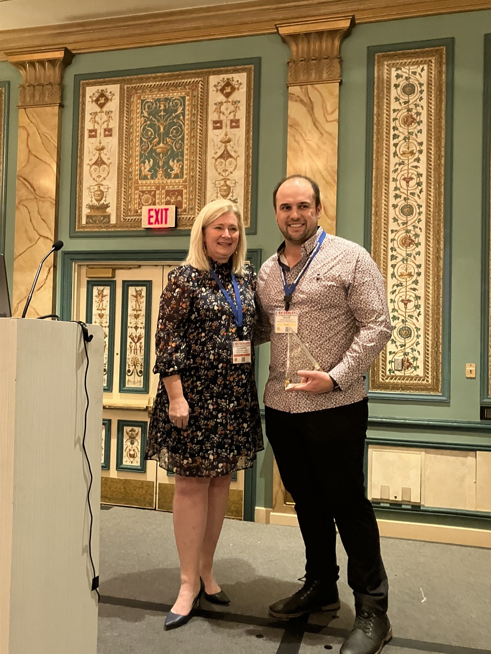 Transcona Sales’ Bromley Receives Goodrick Award - RV News