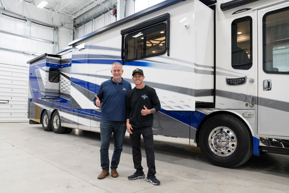 Entegra Coach Names New Ambassador - RV News