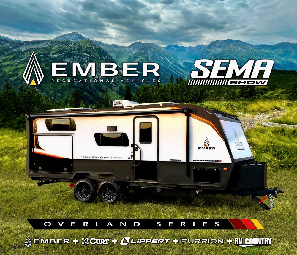 Ember Showcases Trailer at Las Vegas Show - RV News