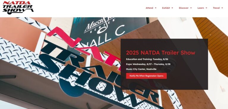 Association Redesigns Trailer Show Website - RV News