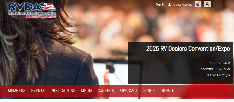 RVDA and RV Learning Center Update Websites - RV News