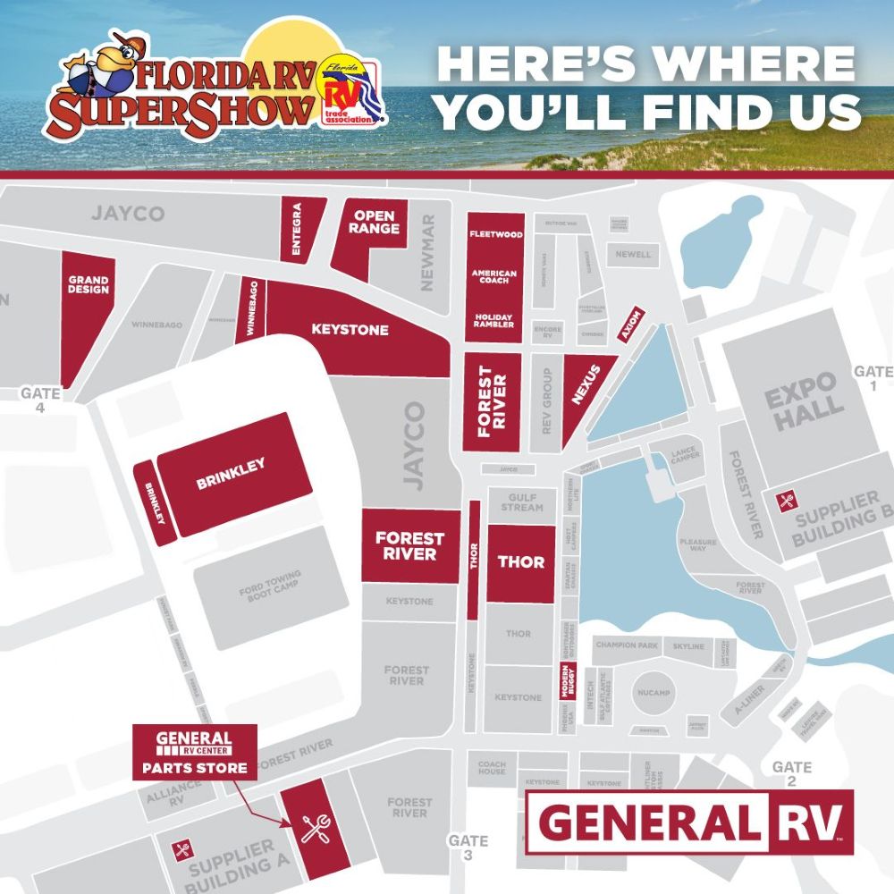 General RV Rolls into Tampa - RV News